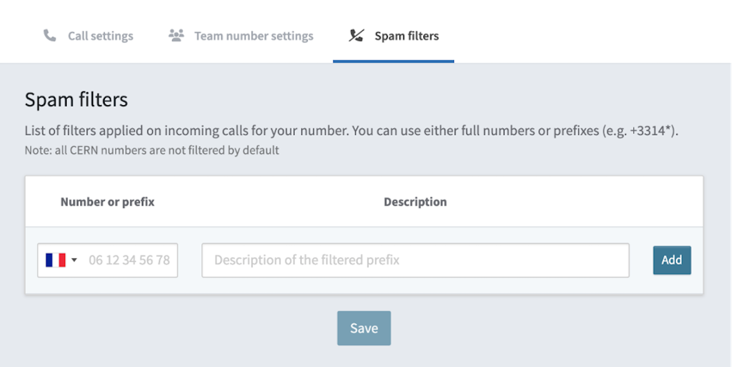 Computer Security: Spam protection for phone calls | CERN
